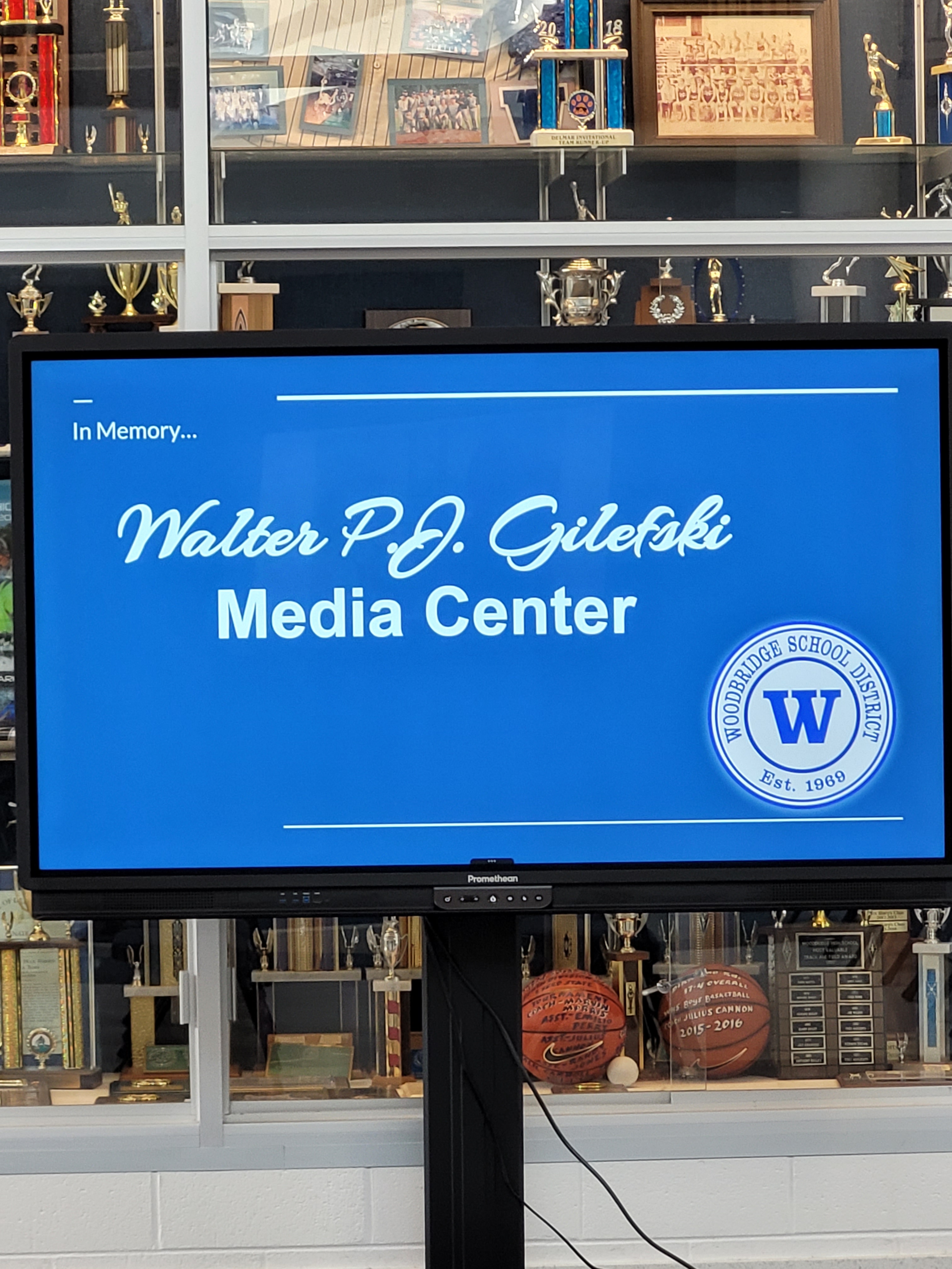 The Walter P.J. Gilefski Media Center | PAVEing a Blog